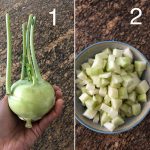 Kohlrabi Curry Recipe | South Indian Knol Khol Curry | cookshideout