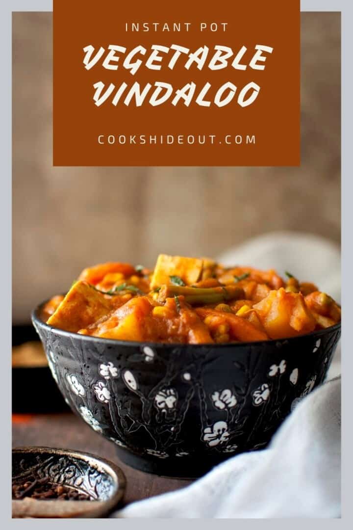 Vegetable Vindaloo Recipe | Cook's Hideout