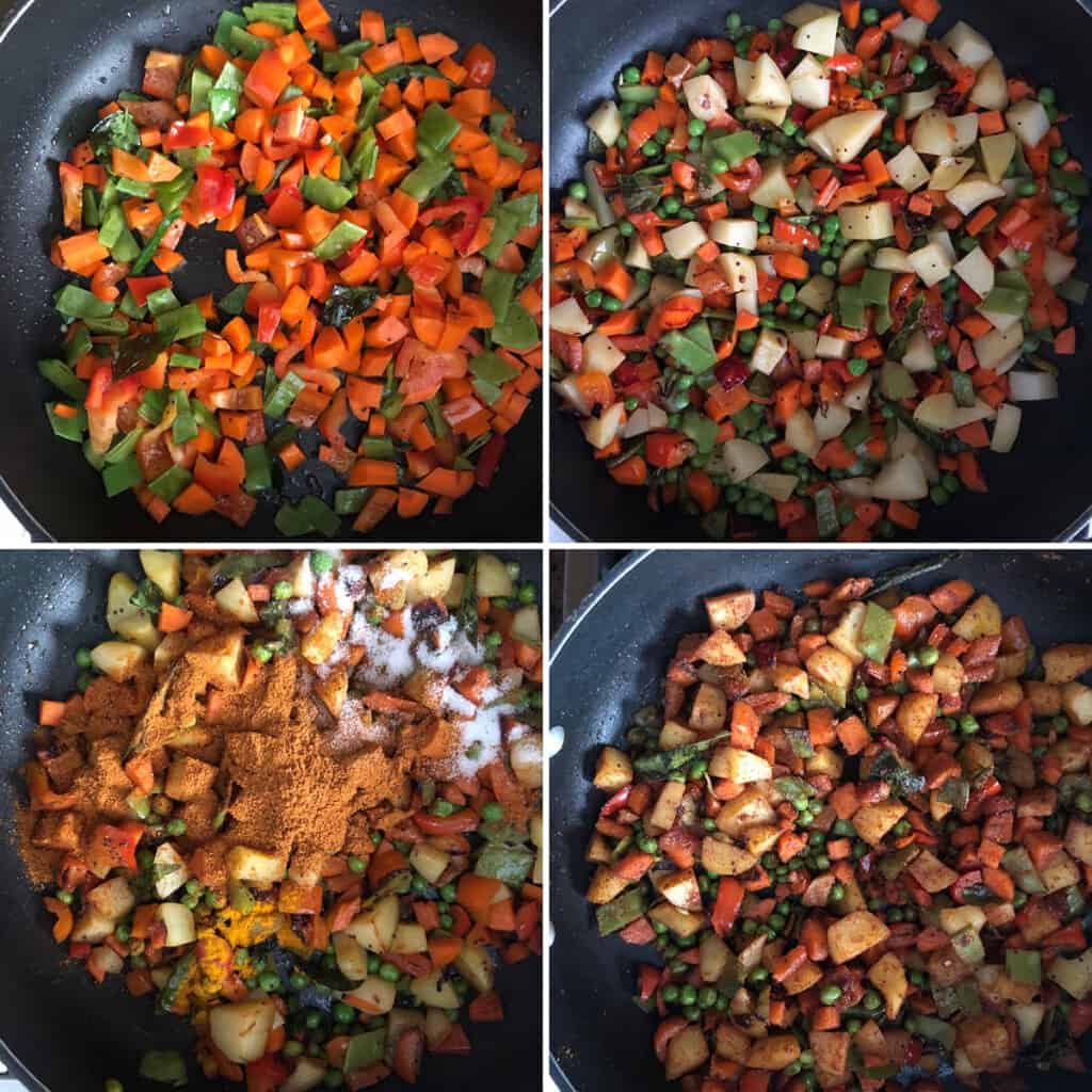 Vegetable Bhath Recipe | Karnataka Style | Cook's Hideout