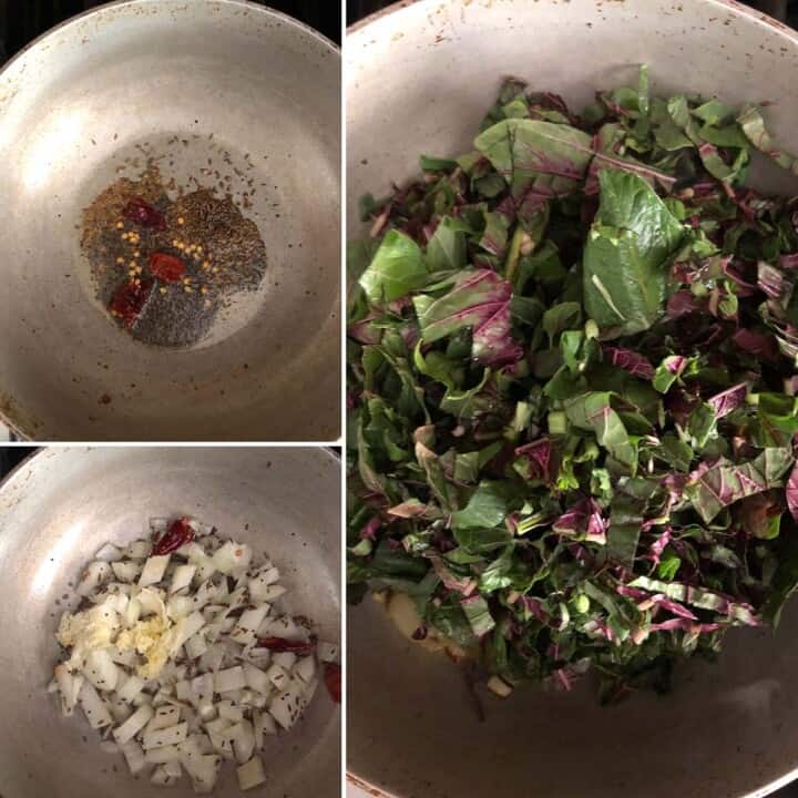 Thotakura Pappu | Amaranth Leaves Dal | Cook's Hideout