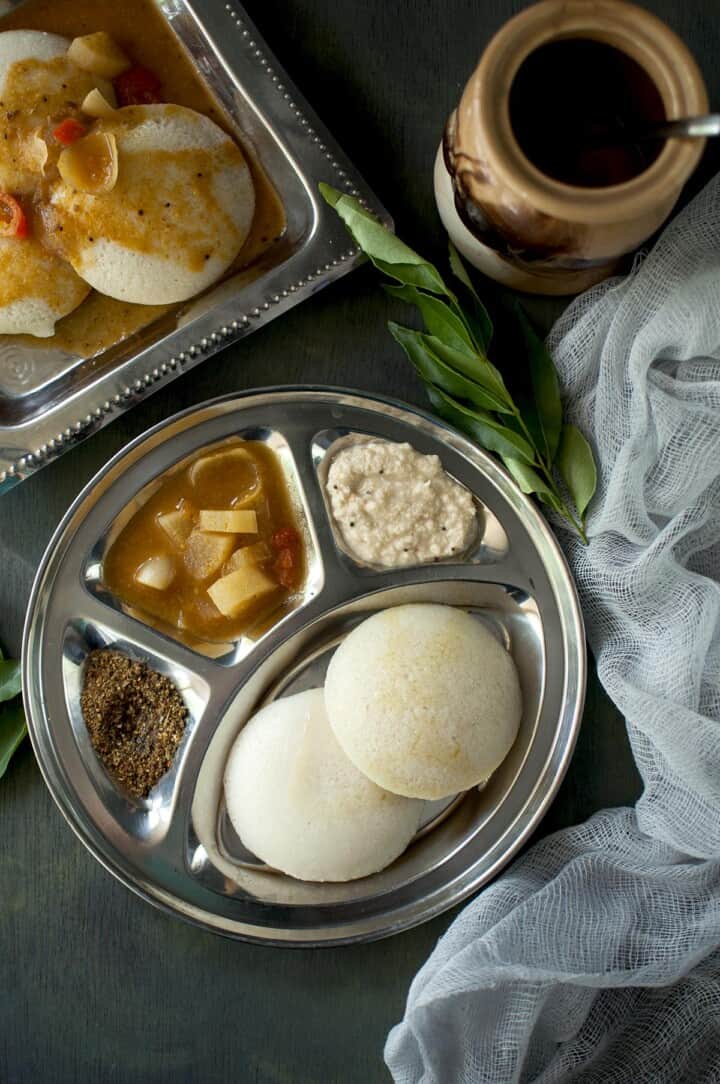 Parboiled Rice Idli Recipe | Cook's Hideout