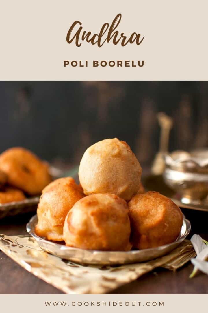 Poli Boorelu Recipe | Andhra Sweet Treat | Cook's Hideout