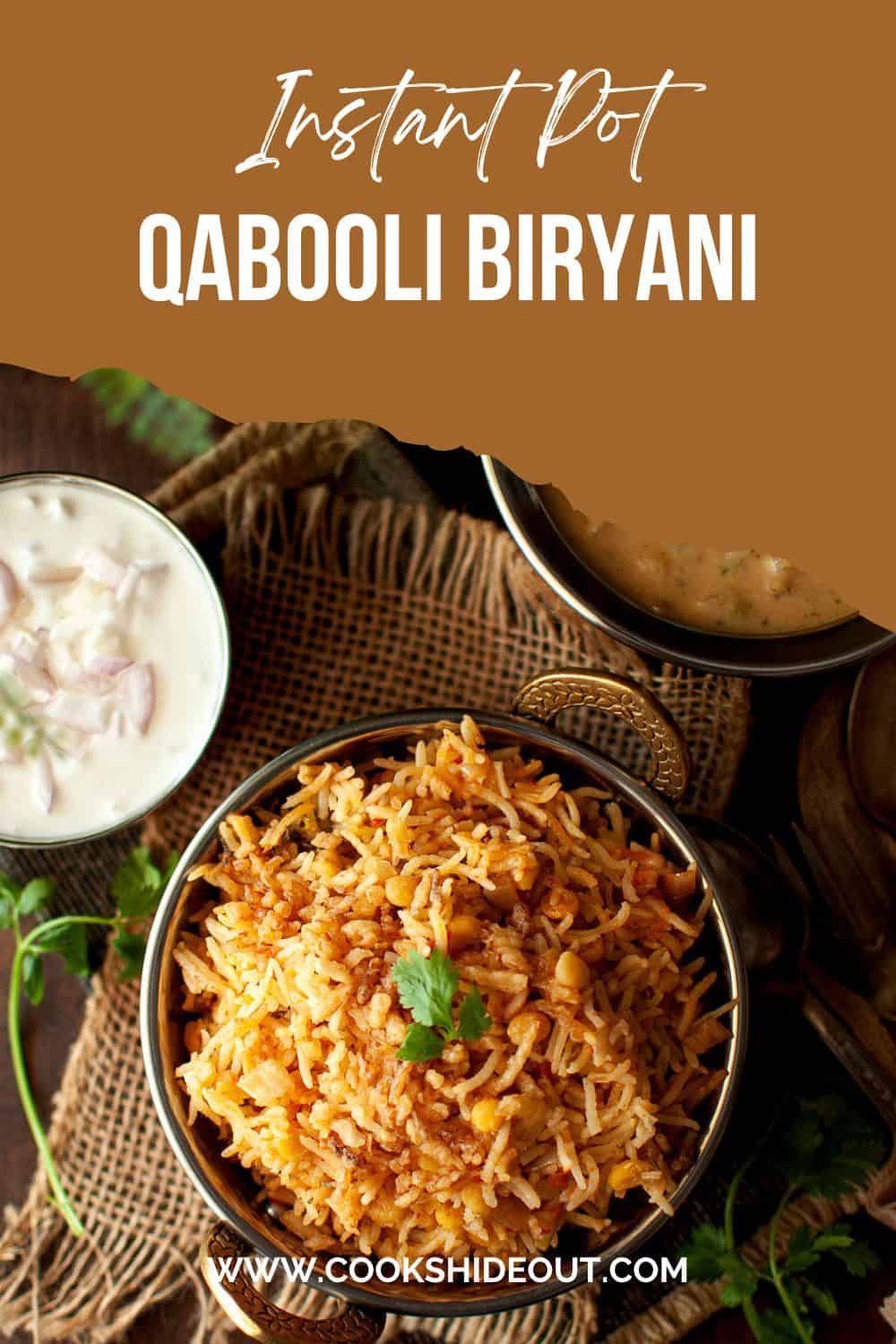 Qabooli Biryani | Instant Pot Recipe | Cook's Hideout
