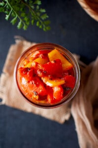 Capsicum Pickle Recipe | Cook's Hideout