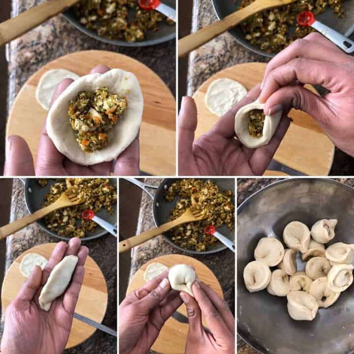 Vegetarian Momos Recipe | Cook's Hideout