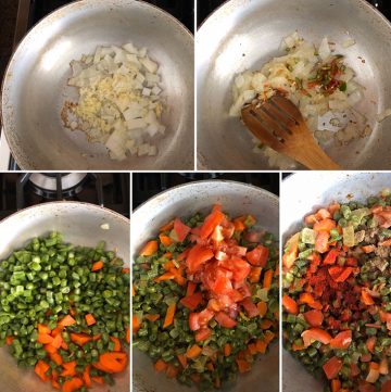 Nepali Vegetable Curry | Tarkari Recipe | cookshideout