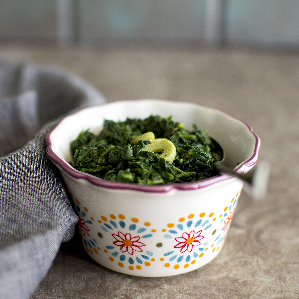 Nepali Saag Recipe| Curried Spinach | cookshideout