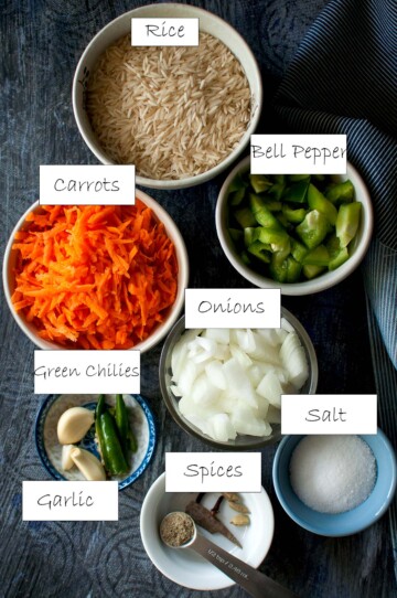 Yemen Carrot Rice Recipe | Cook's Hideout