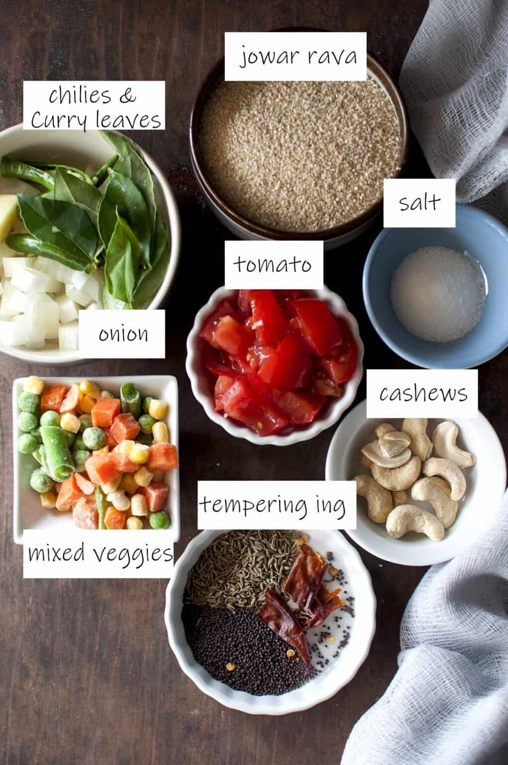 Jowar Upma Recipe | Jonna Rava Upma | Cook's Hideout