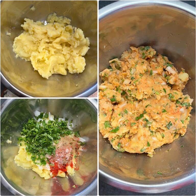 Potato Bolani Recipe | Cook's Hideout