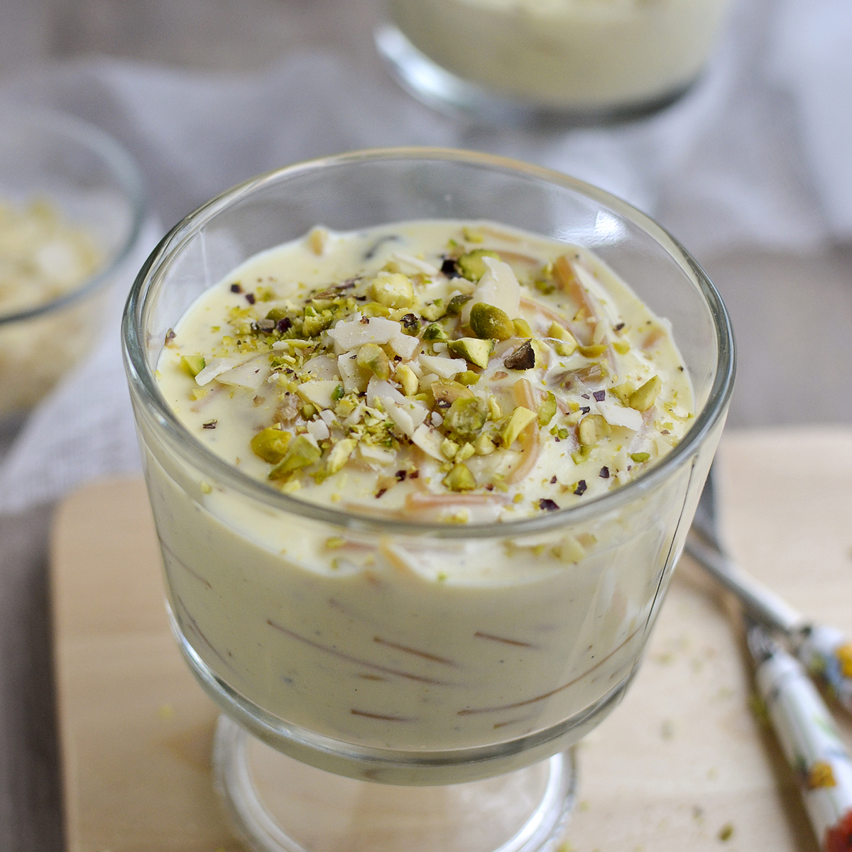 Noodle Pudding Recipe | Semya Custard pudding | cookshideout