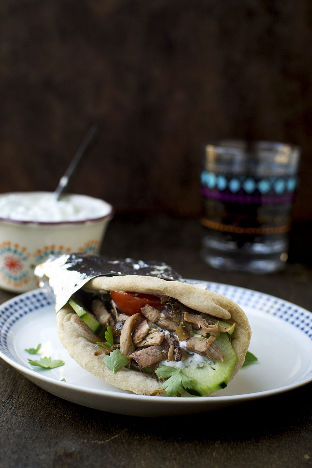 Vegetarian Gyros with Jackfruit Recipe | cookshideout