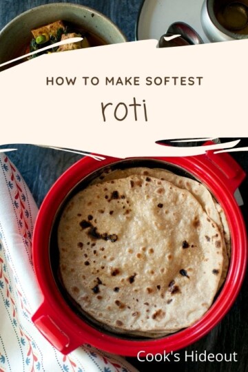 Gujarati Rotli Recipe | Soft & Fluffy Indian Flatbread | Cook's Hideout