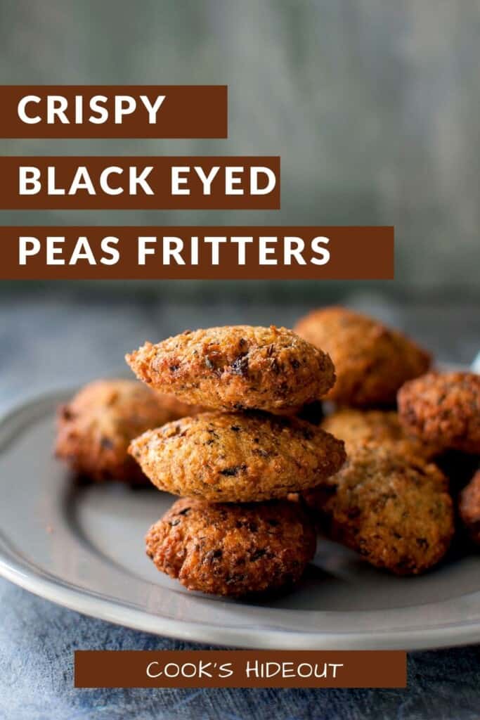 Alasanda Vada Recipe | Black Eyed Peas Fritters | Cook's Hideout