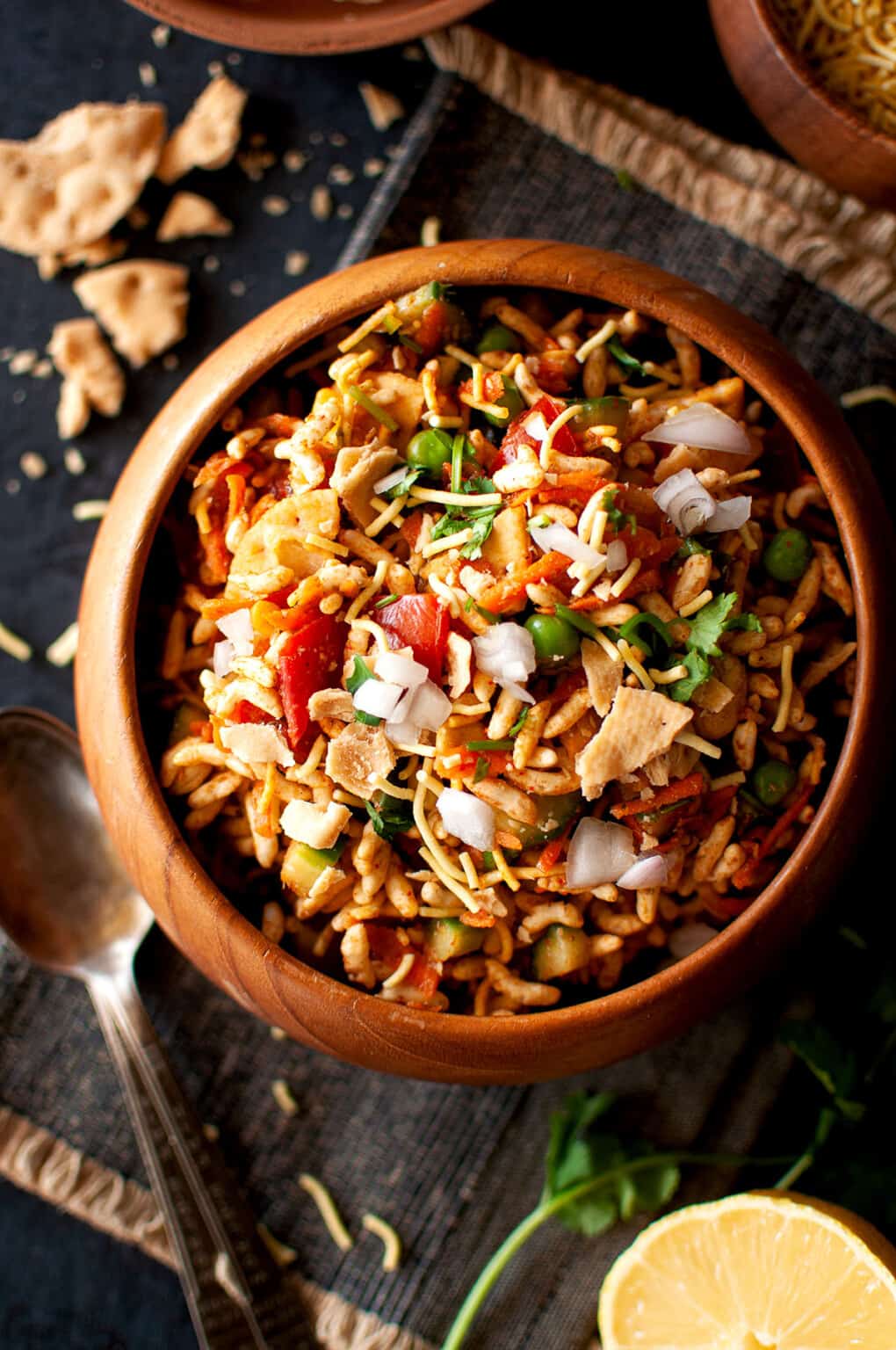 Veg Bhel Puri Recipe | Cook's Hideout