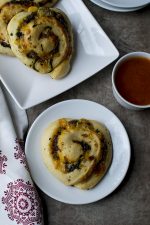Heart Shaped Pizza Pinwheels (Vegetarian Recipe) | Cook's Hideout