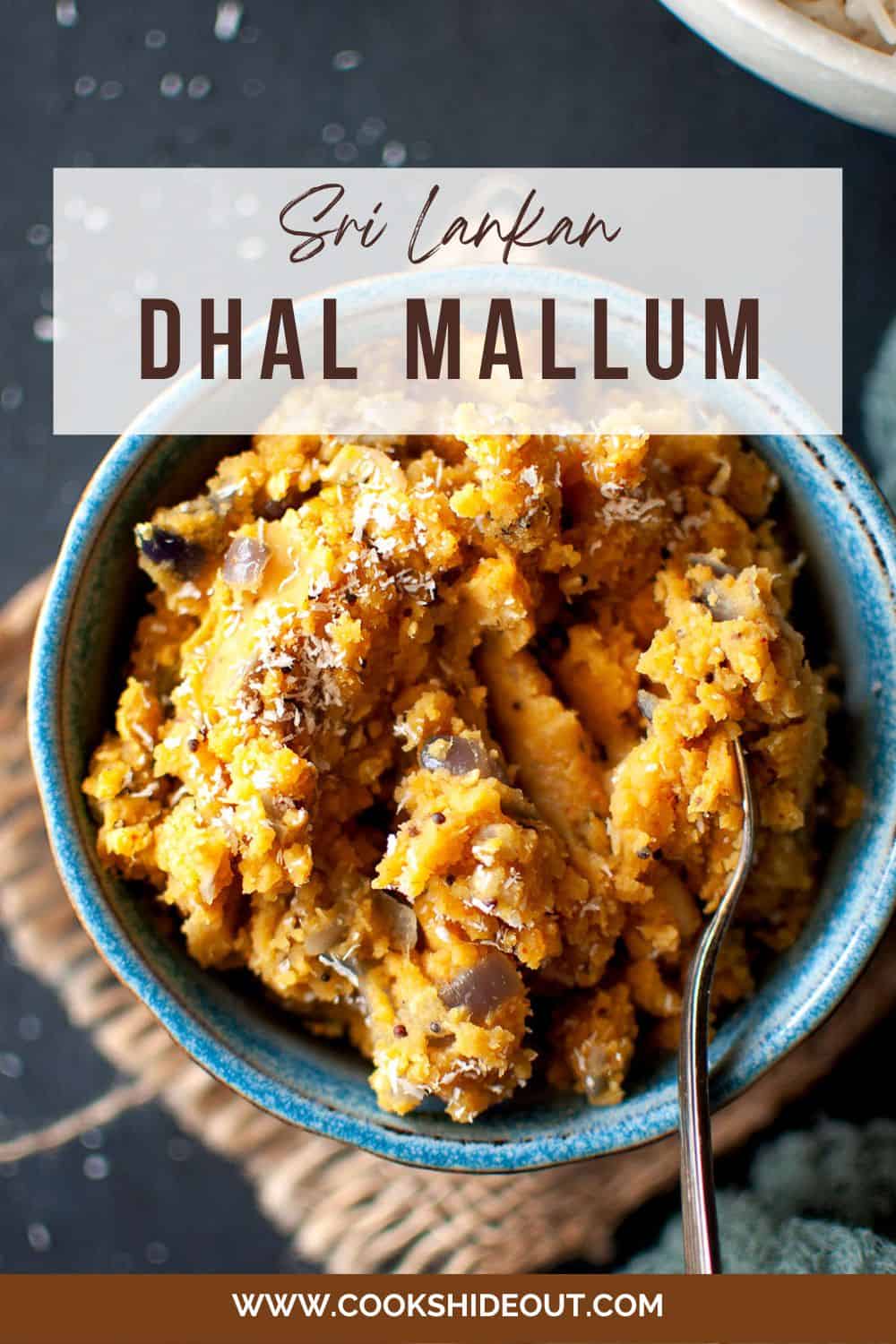 Sri Lankan Dhal Mallum | Cook's Hideout
