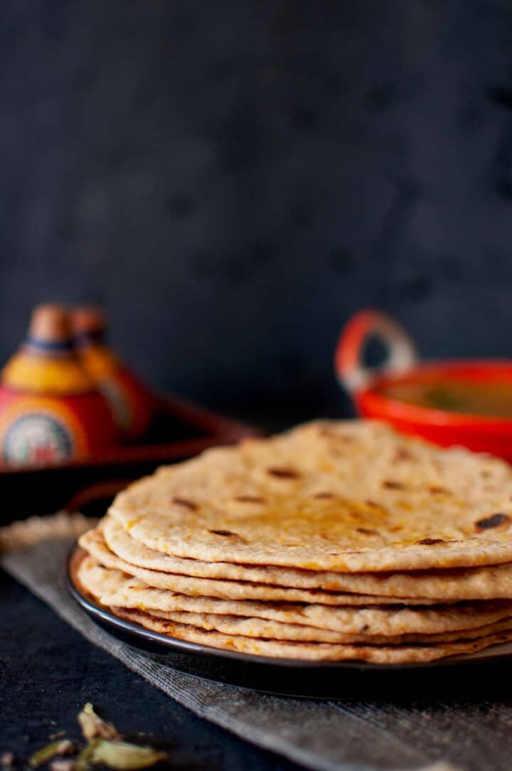 Pumpkin Roti Recipe | Cook's Hideout