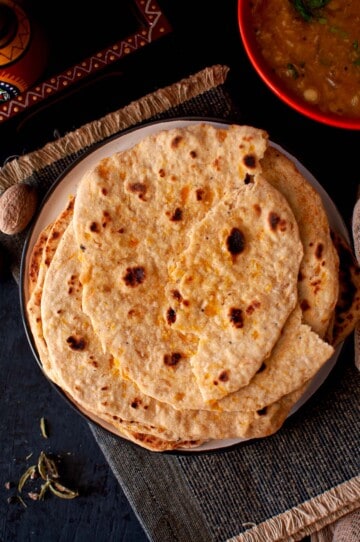 Pumpkin Roti Recipe | Cook's Hideout