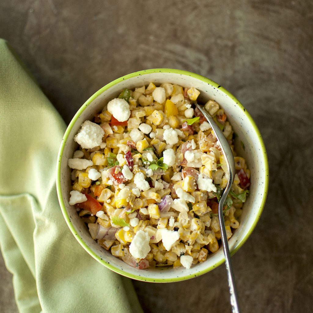 Mexican Grilled Corn Salad (Esquites) Recipe - Cook's Hideout