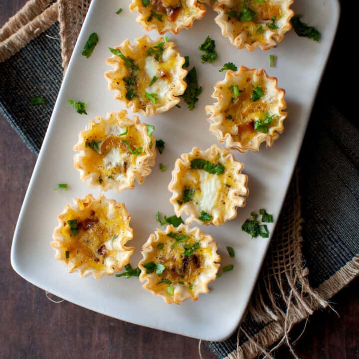 Mini Vegetable Quiche Recipe - Cook's Hideout