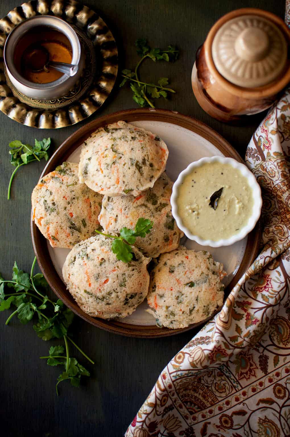 Vegetable Idli Recipe | Cook's Hideout