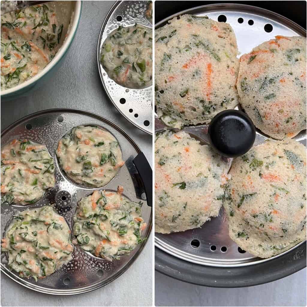 Vegetable Idli Recipe | Cook's Hideout