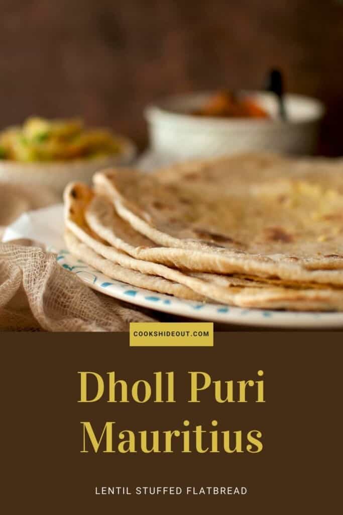 Dholl Puri Recipe | Mauritius Street Food | Cook's Hideout