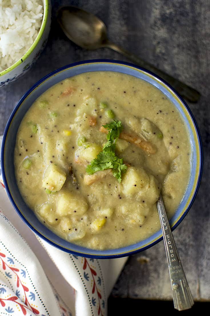 Mixed Vegetable Sagu | South Indian Curry Recipe - Cook's Hideout