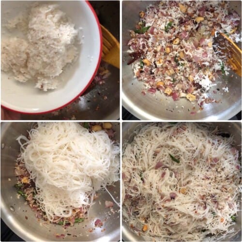 Coconut Rice Noodles | Rice Vermicelli Stir Fry | Cook's Hideout