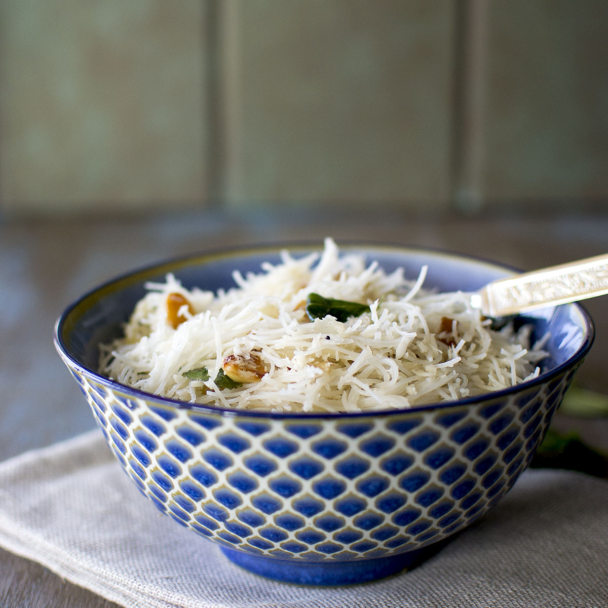 Indian Style Coconut Rice Noodles Recipe - Cook's Hideout