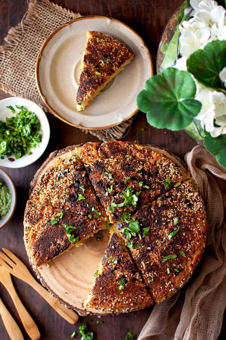 Instant Handvo | Quick No Bake Recipe | cookshideout