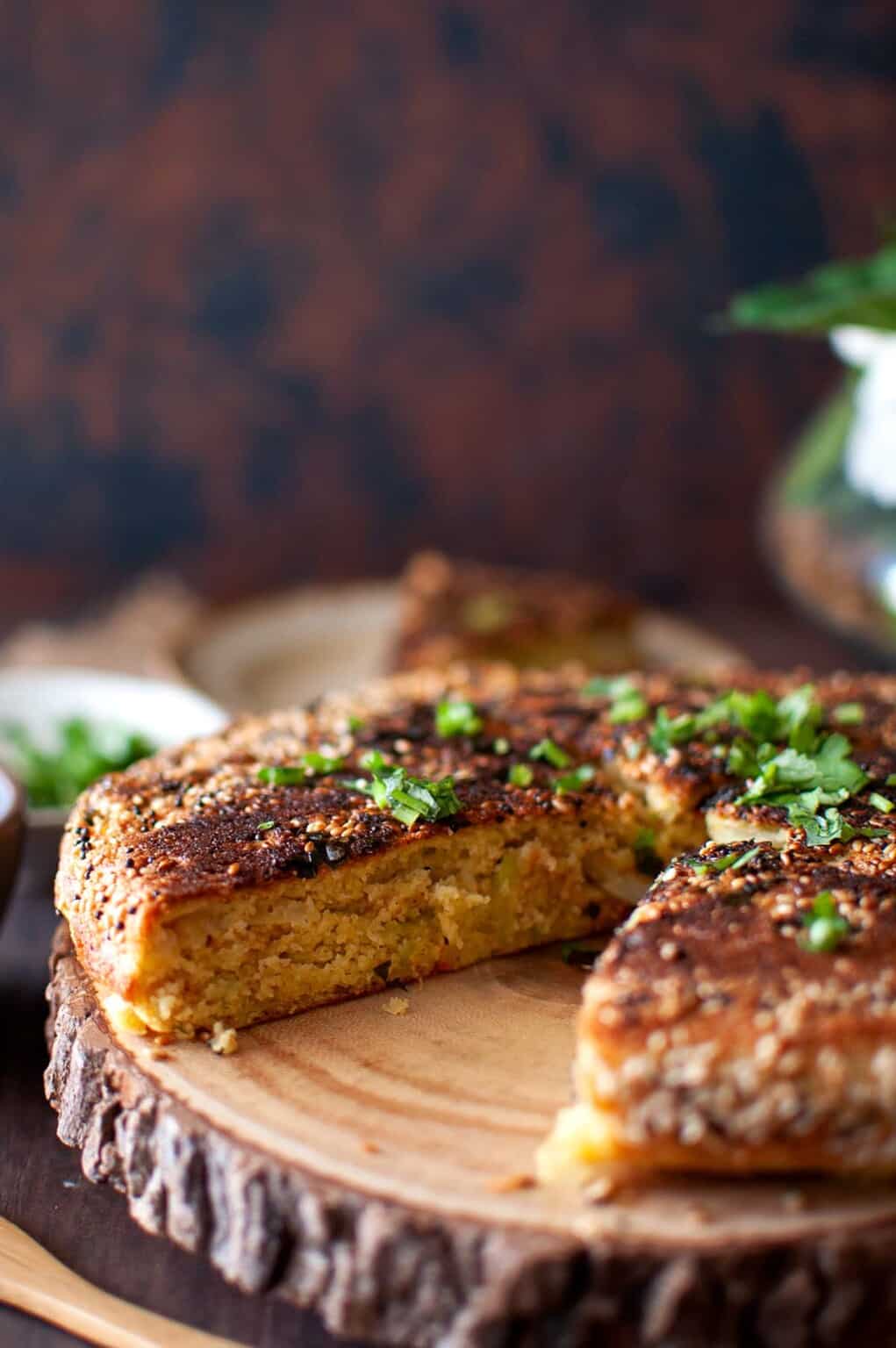 Instant Handvo | Quick No Bake Recipe | cookshideout