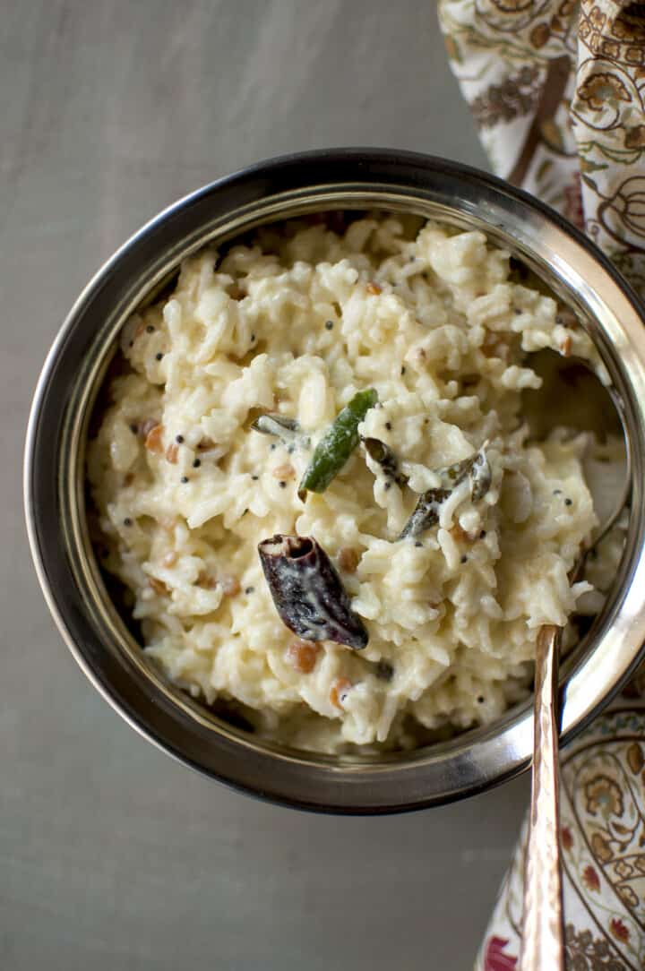Curd Rice Recipe | South Indian Yogurt rice | Cook's Hideout