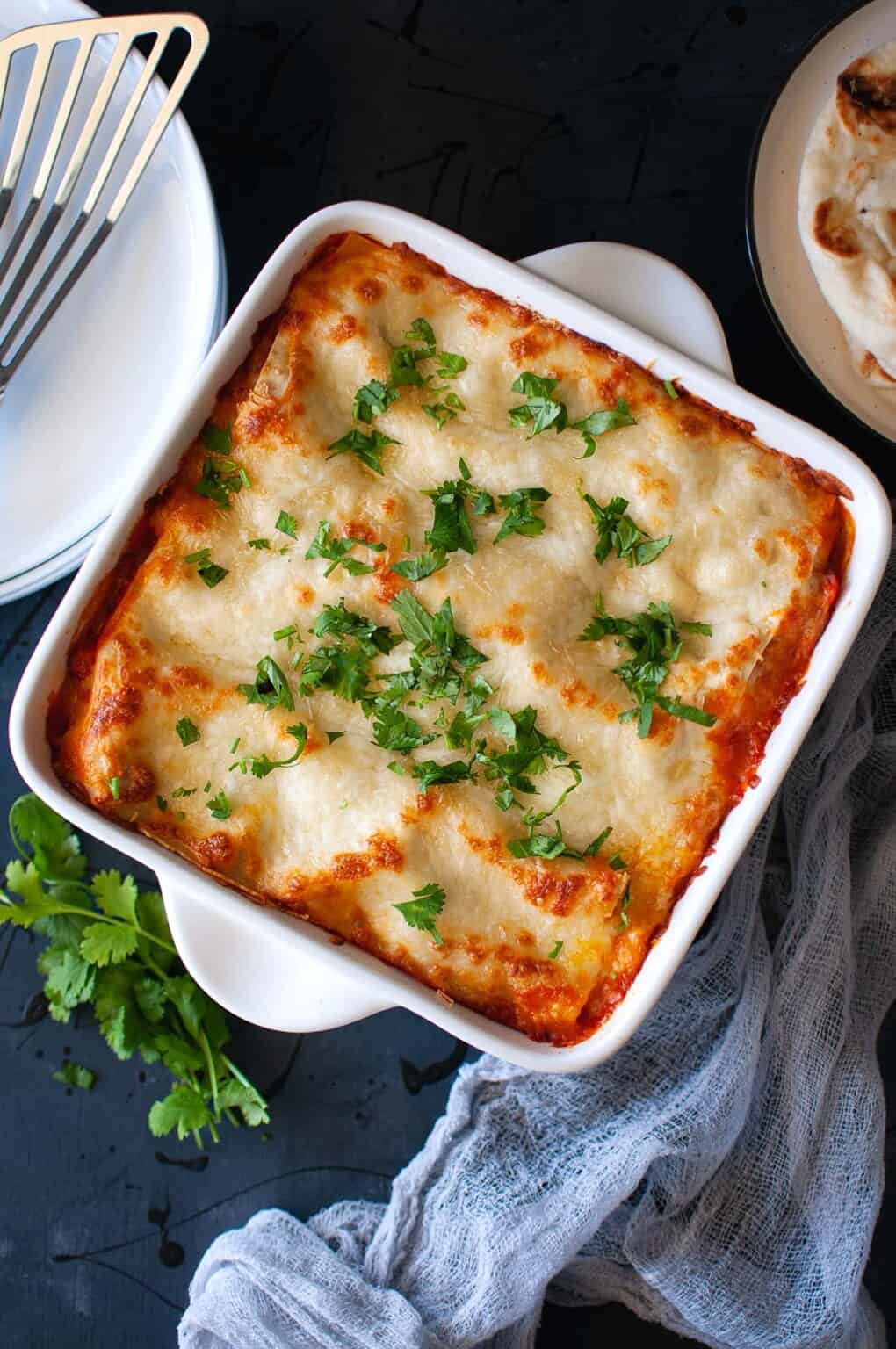 Paneer Lasagna Recipe | Cook's Hideout
